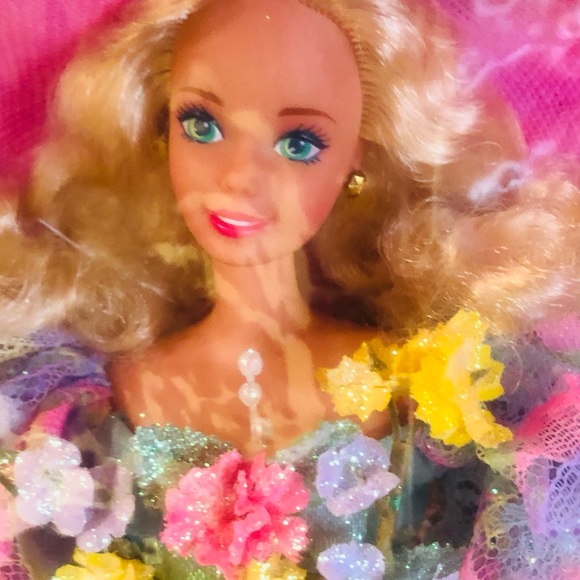 Mattel | Toys | Barbie Mattel 994 Spring Bouquet Enchanted Seasons ...